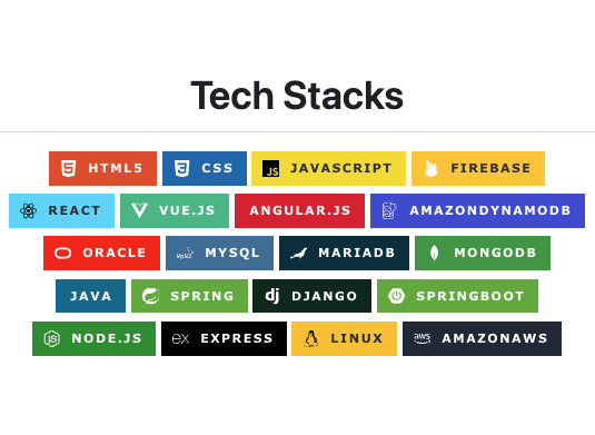 [Github] 프로필 기술 스택 아이콘 꾸미기 | D5BL5G
